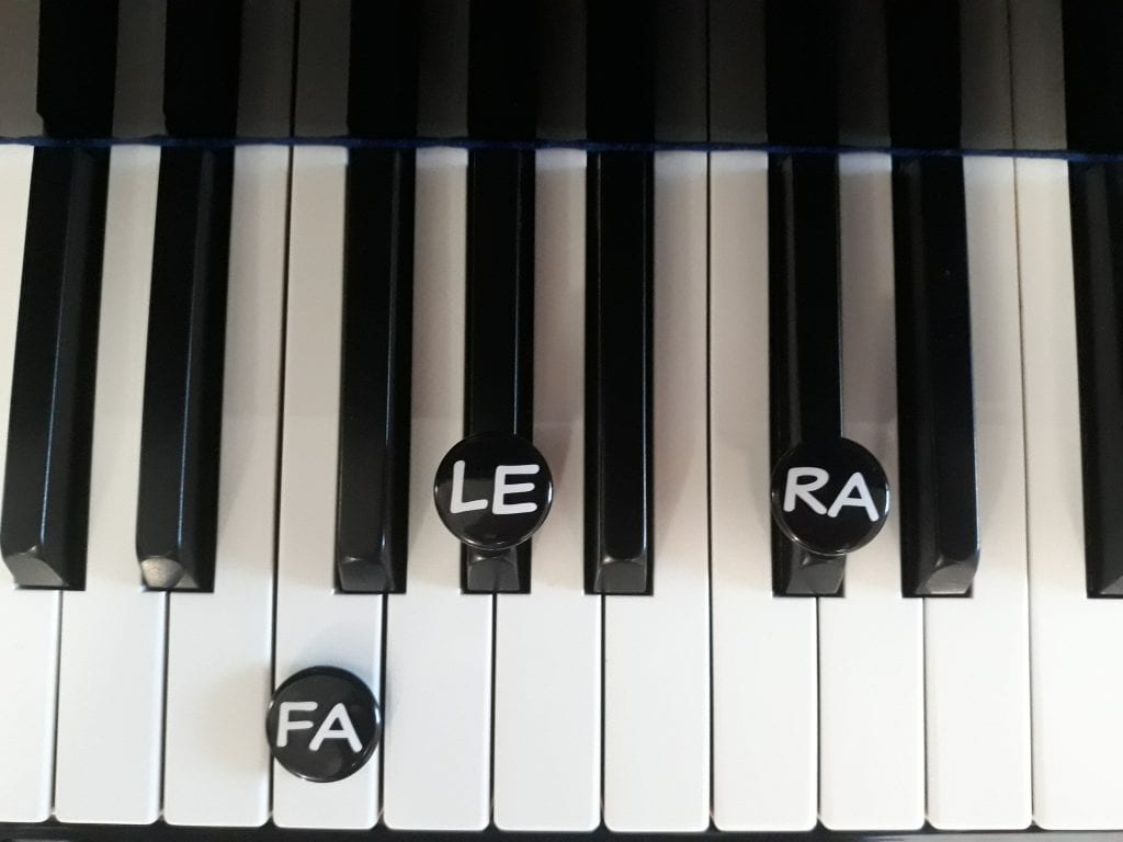 17 Diatonic and Chromatic TONIC SOL-FA and SOLFEGE Magnets - Musical ...