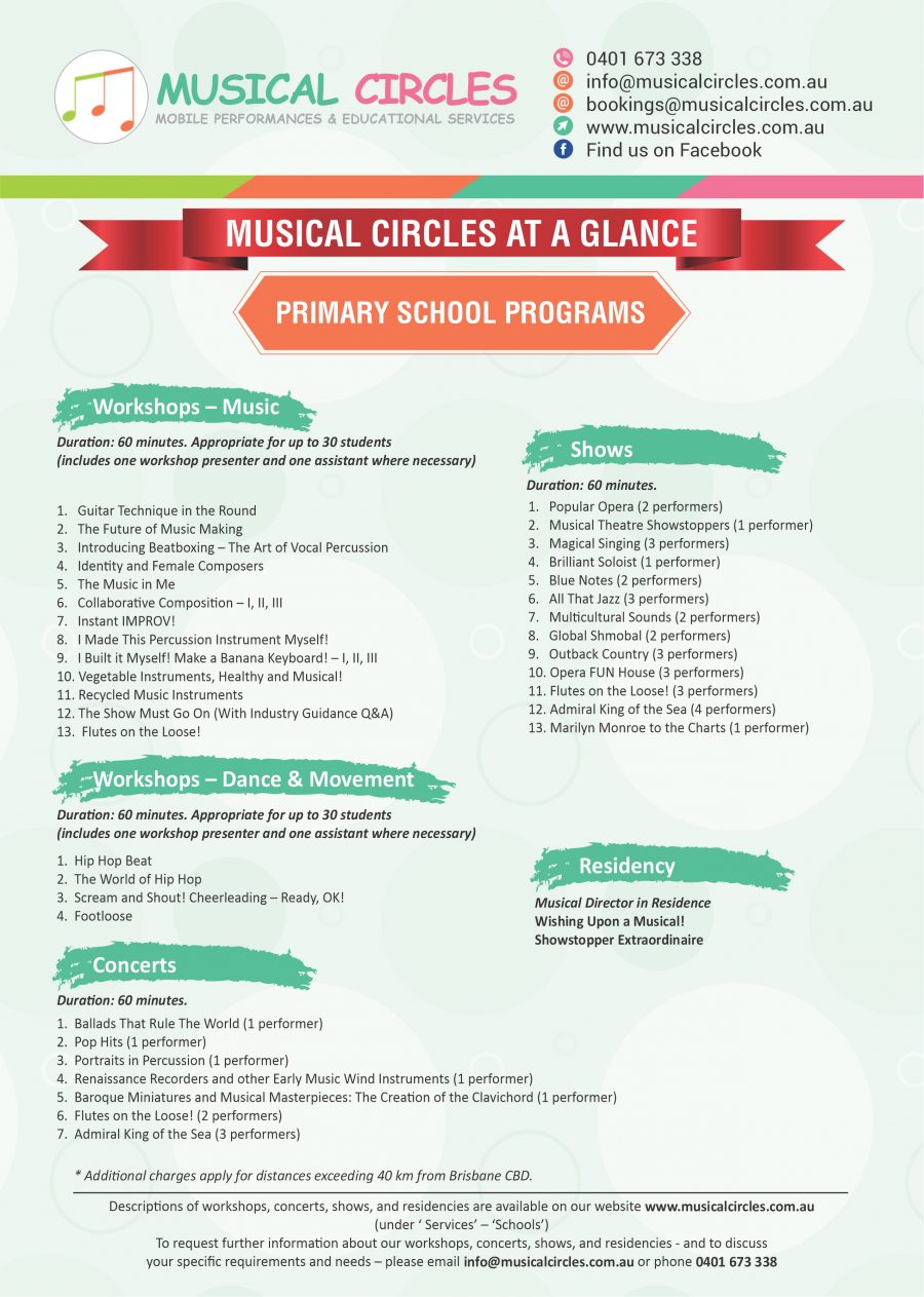 Flyer Downloads - Musical Circles